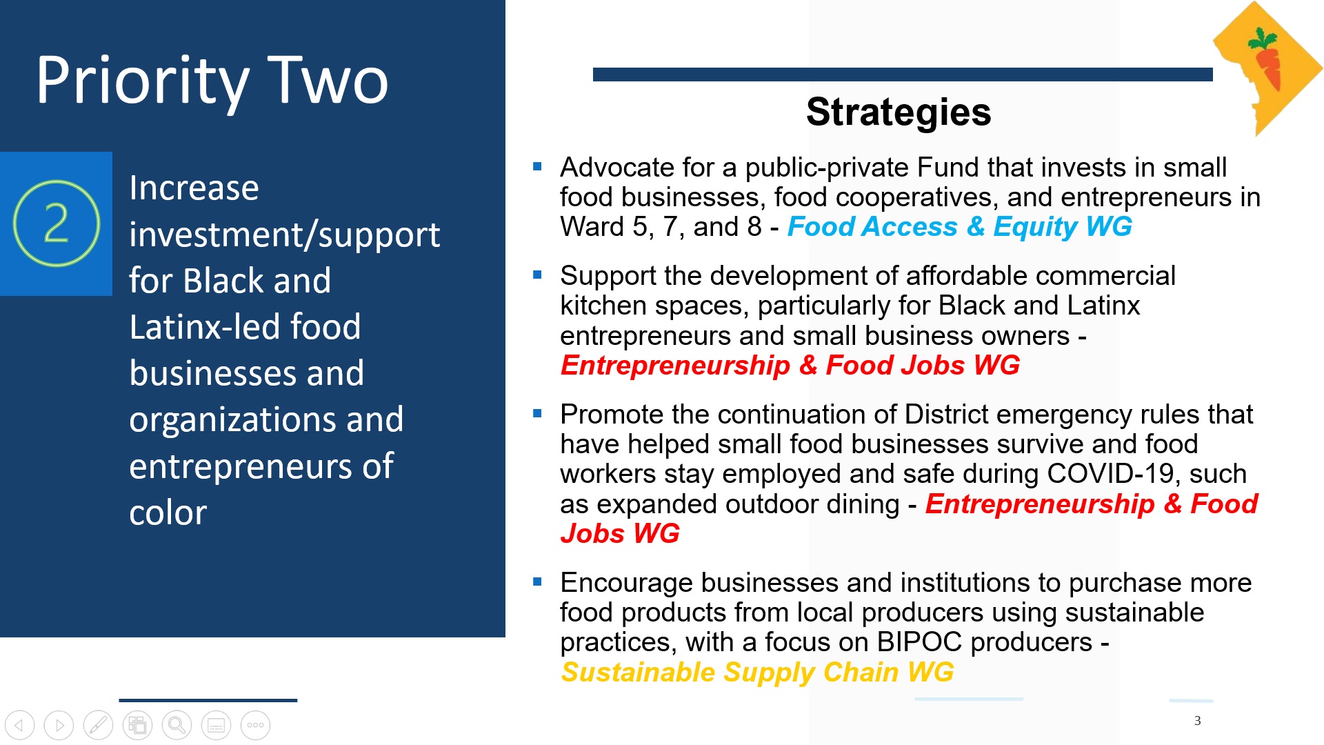 priorities3 – Building a more equitable, healthy, and sustainable ...