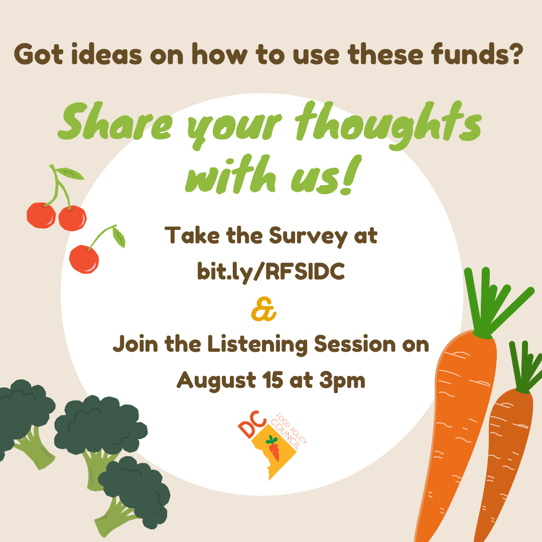 Your Input Needed: USDA Resilient Food System Infrastructure Program ...